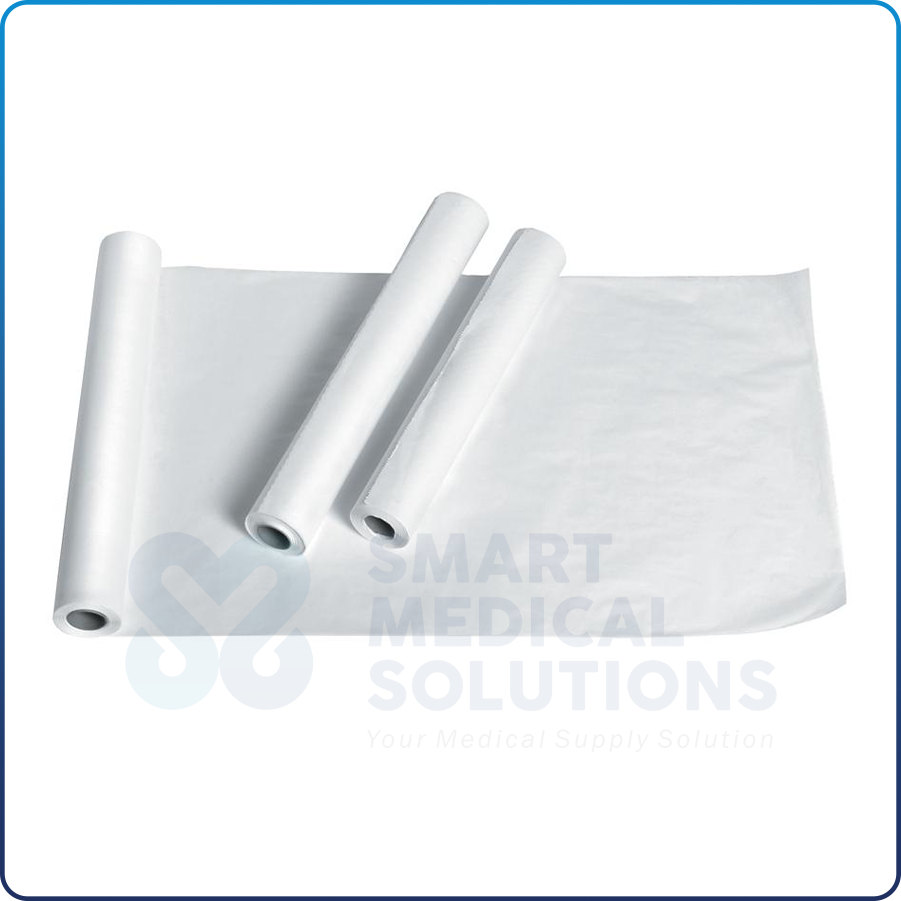 18" Smooth Table paper 225 ft Case of 12 | SmartMed Solutions