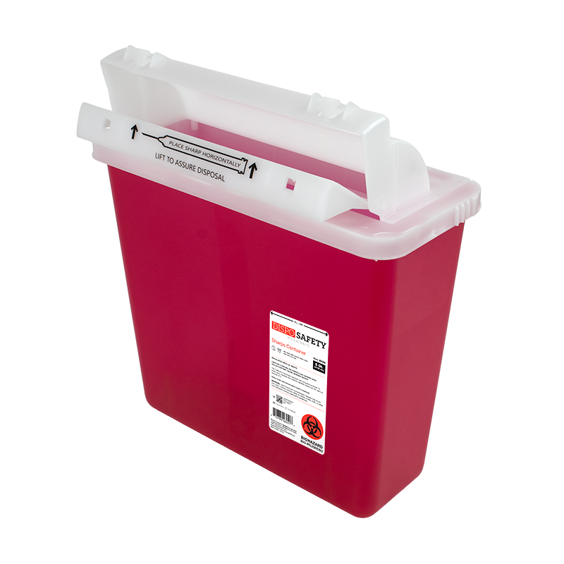Mailbox Style Sharps Container, 5 Quart | SmartMed Solutions